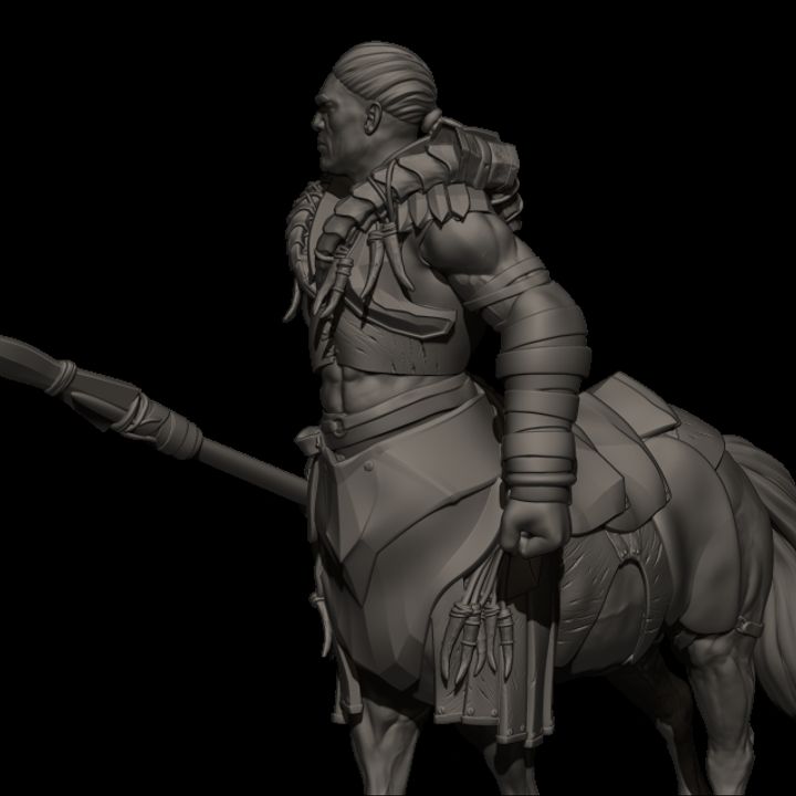 3D Printable Centaur High Poly for 3d Print by Andryuha1981