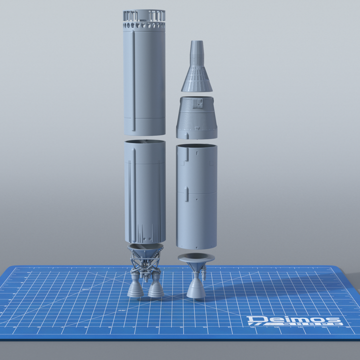 3D Printable Titan II GLV by Deimos Shape