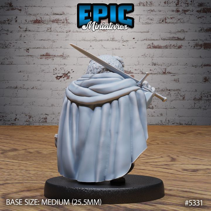 3D Printable Legendary Teddy Knight Set / Werebear Warrior / Bear Man ...