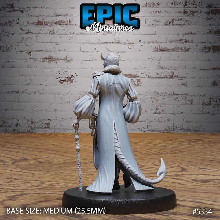 3D Printable Tiefling Noble Set / Demonic Humanoid / Devil Villager ...