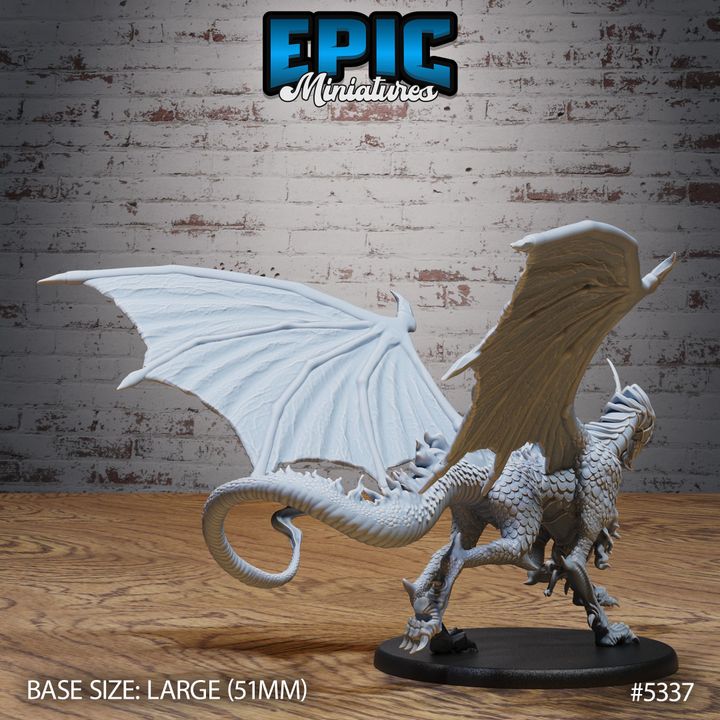3D Printable Moonstone Dragon / Legendary Drake / Mountain Monster ...