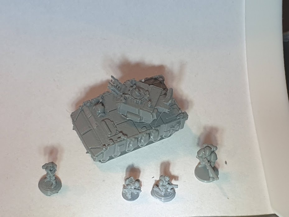 3D Printable Free Company - APC or Infantry Fighting Vehicle ...