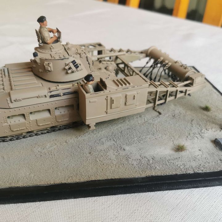 3D Printable Matilda Scorpion (UK, WW2) by Wargame3d