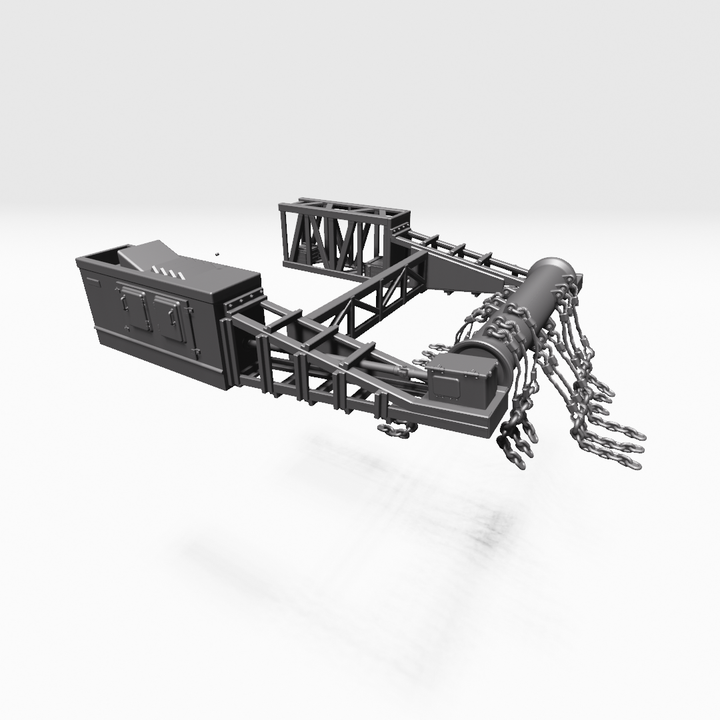 3D Printable Matilda Scorpion (UK, WW2) by Wargame3d