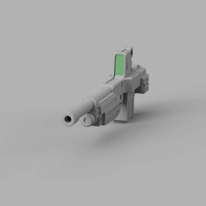 3D Printable Arm Rifle WMS-03 Maganac weapon upgrade 144th scale by ...
