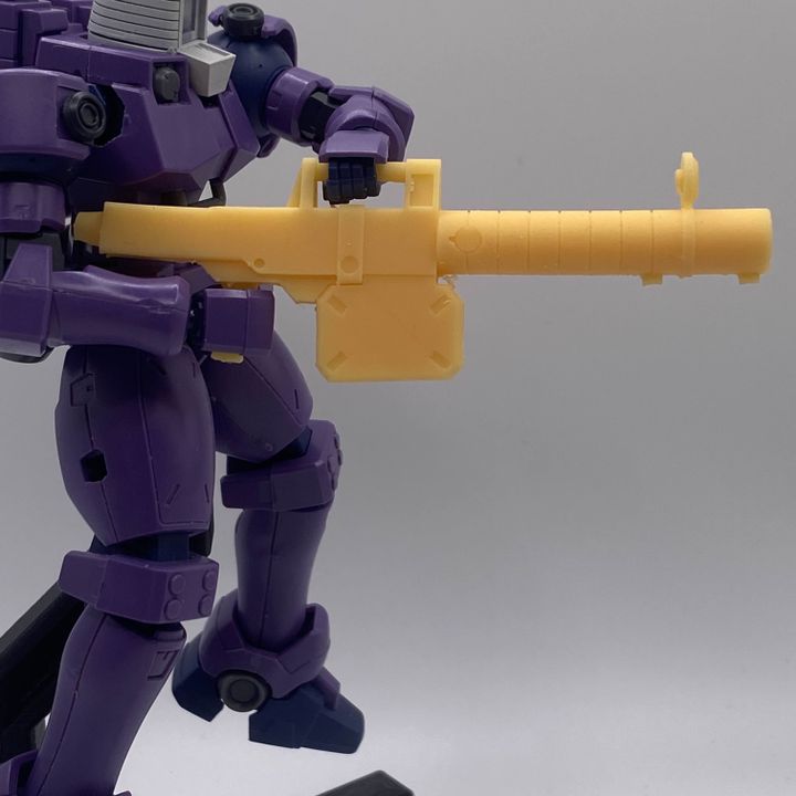 3D Printable Gundam Beam rifle long type 144th scale by Battle Boss