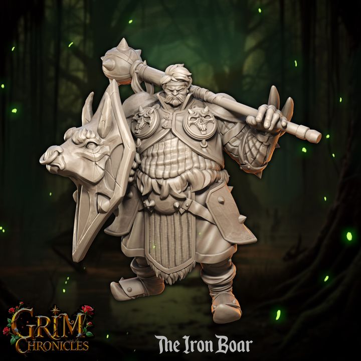 3D Printable The Iron Boar by Great Grimoire