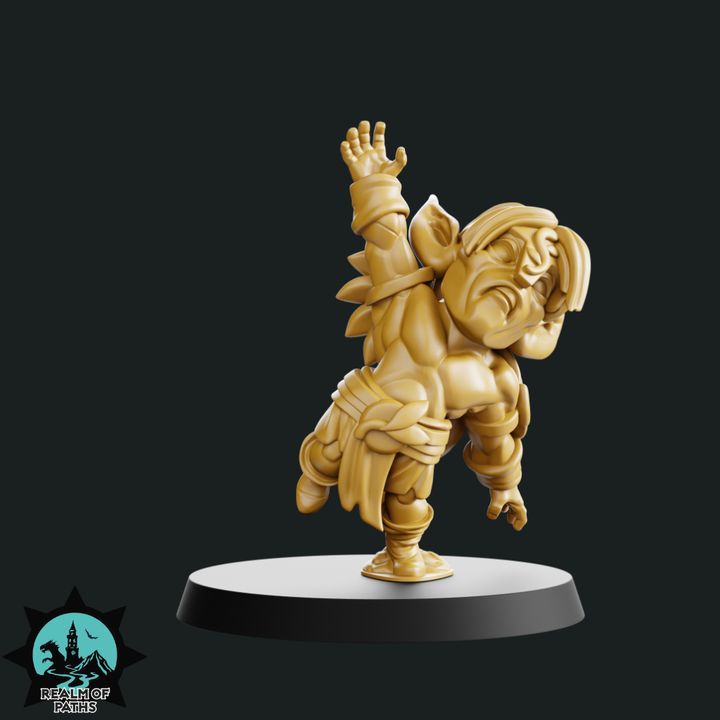 3D Printable TEAM #2 - THE FOREST - WOOD ELF TEAM - Fantasy Football by ...