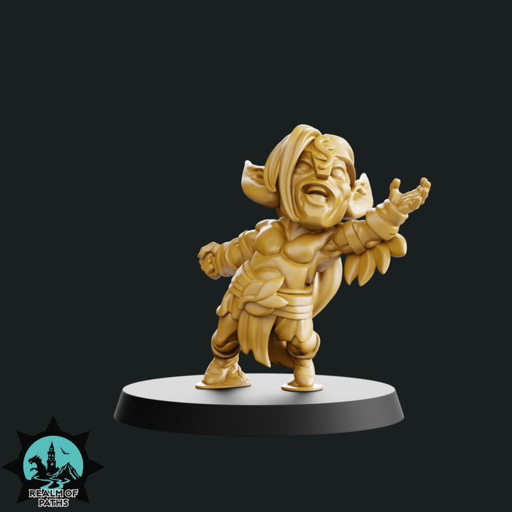 3D Printable TEAM #2 - THE FOREST - WOOD ELF TEAM - Fantasy Football by ...