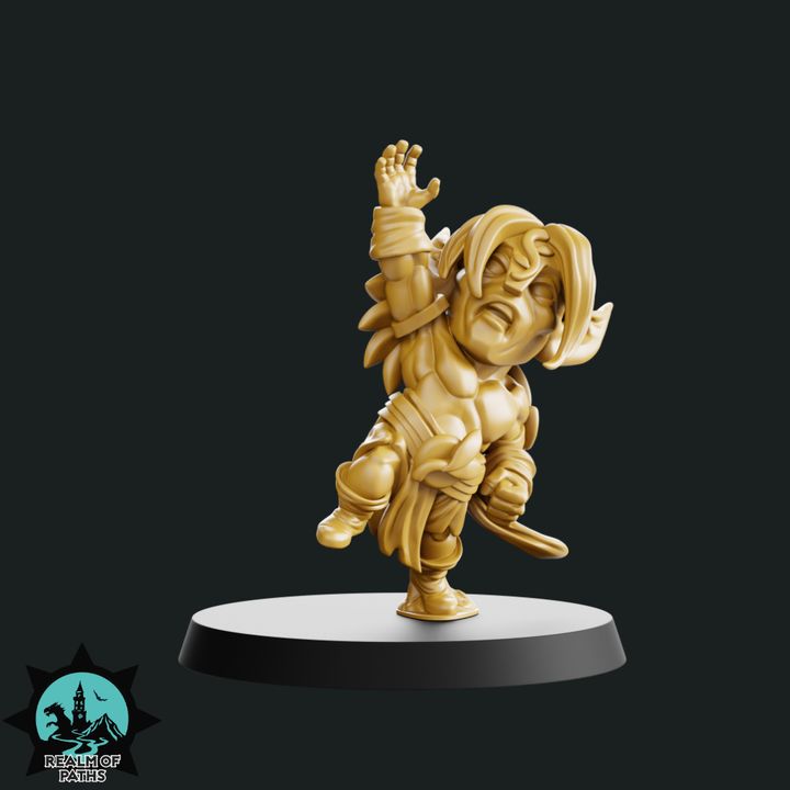 3D Printable TEAM #2 - THE FOREST - WOOD ELF TEAM - Fantasy Football by ...