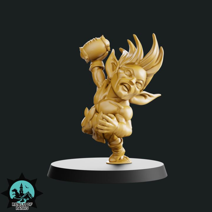 3D Printable TEAM #2 - THE FOREST - WOOD ELF TEAM - Fantasy Football by ...