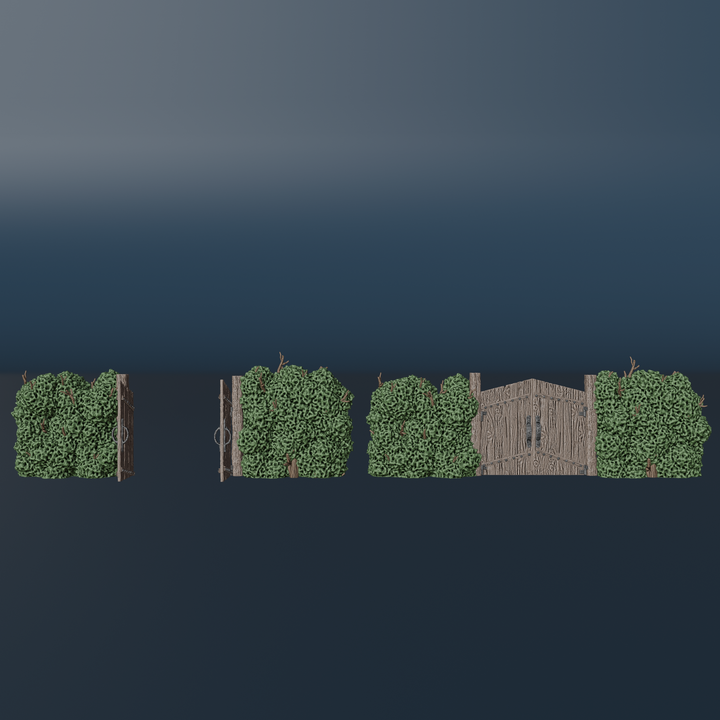 3D Printable Hedge by HexBrick