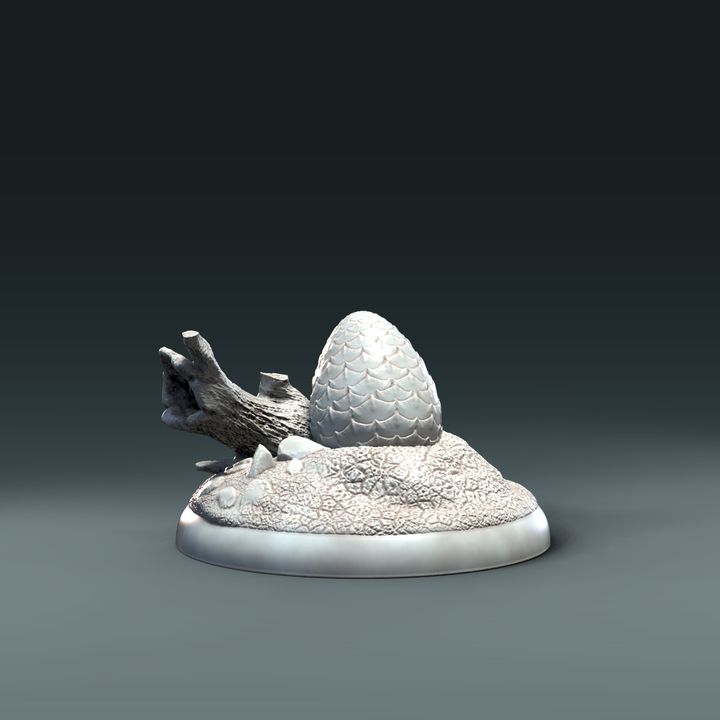 3D Printable Griffin nest by clynche art