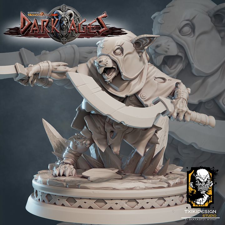 3D Printable Vrix Snarlsnout by Javier Txiki Tejedor