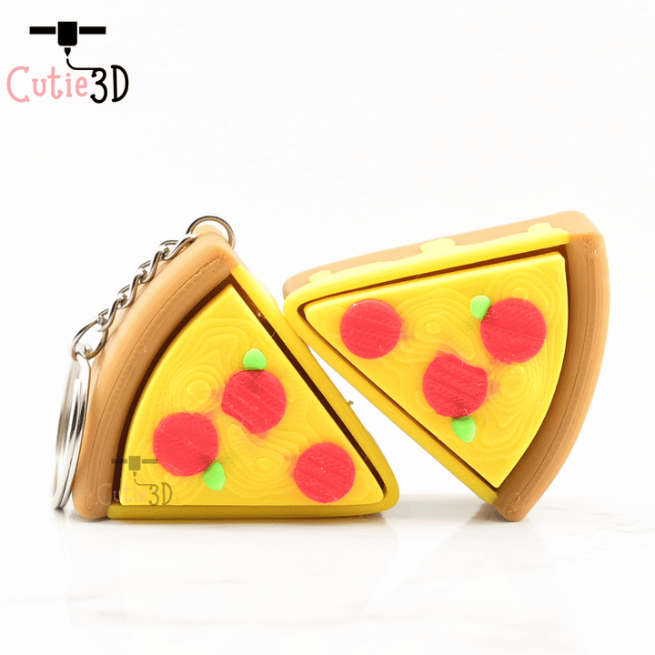 3D Printable Digital Downloads - Cutie3D Keycap Fidget Clicker Pizza ...