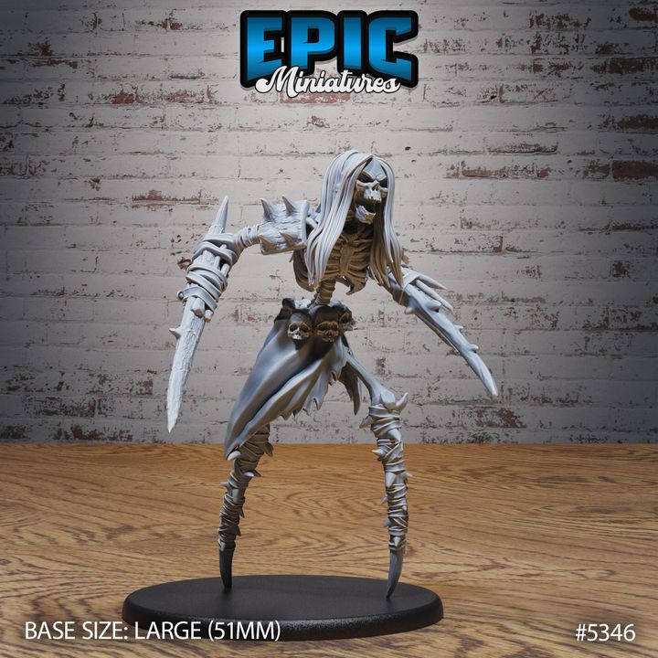 3D Printable Bone Abomination Set / Skeleton Warrior / Skelet Fighter ...
