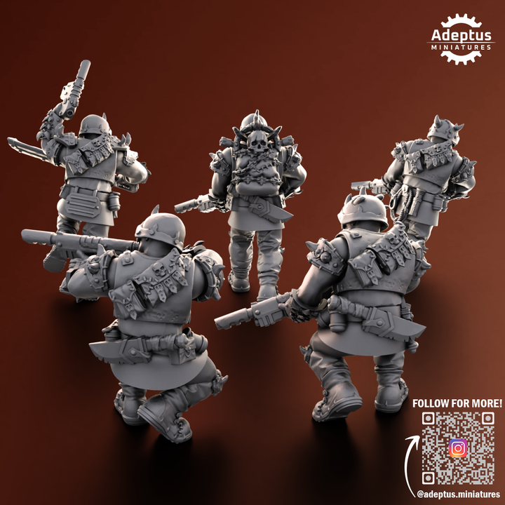 3D Printable Infantry Bundle. Twisted Horde. Renegades and Heretics by ...