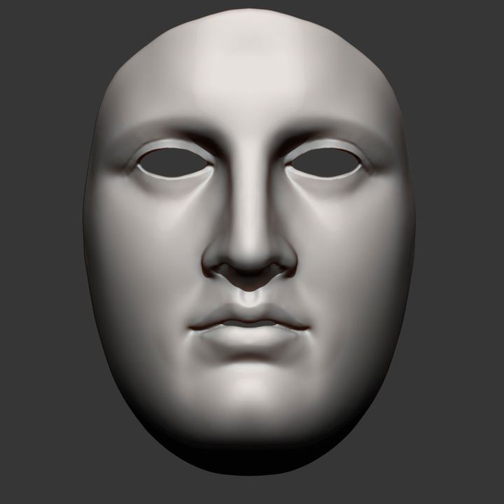 3D Printable Apollo mask by Alexander3dart