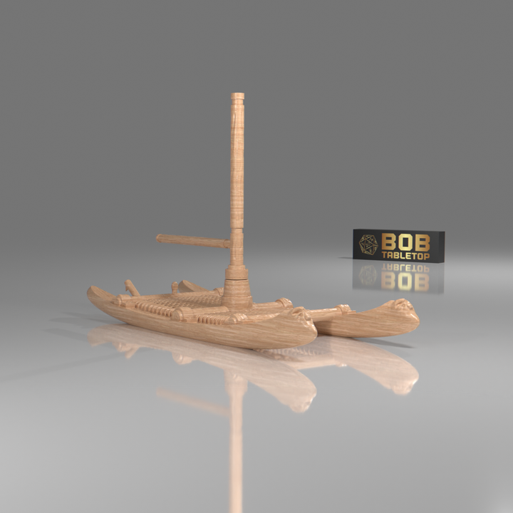 3D Printable Sand skiff by Bob Tabletop
