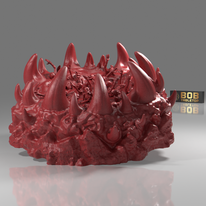 3D Printable Demonic Flesh pit by Bob Tabletop