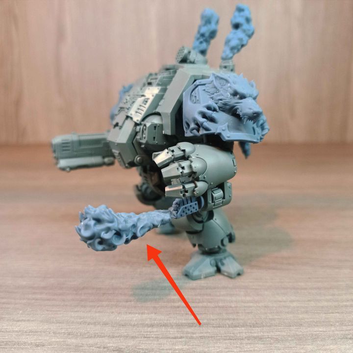 3D Printable Smoke & Fire Mech Kit by Cyberbrush