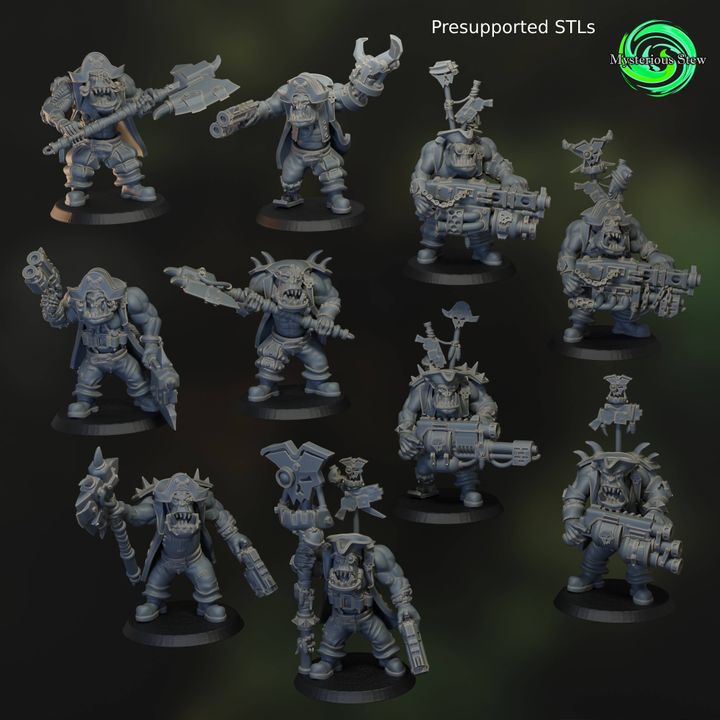 3D Printable Old Fangs by Mysterious Stew