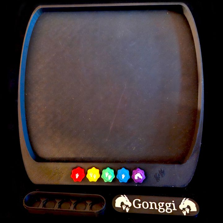 3D Printable Gonggi Game (Personal Use) by Sassiecat3d