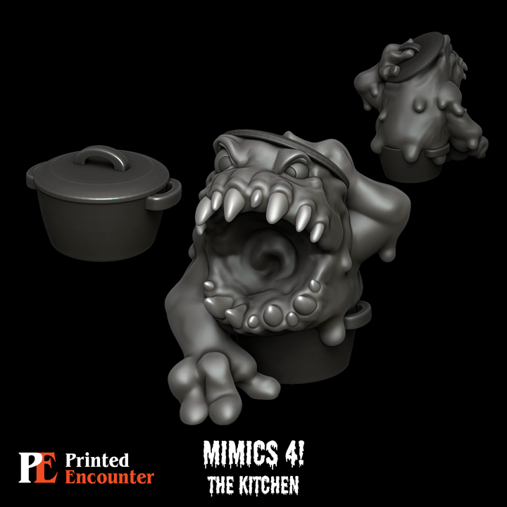 3D Printable Pot Mimic by Printed Encounter