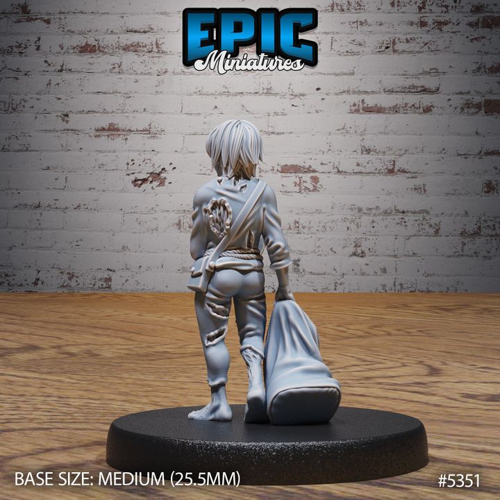 3D Printable Zombie Villager Boy / Undead Human Creature / Rotting ...