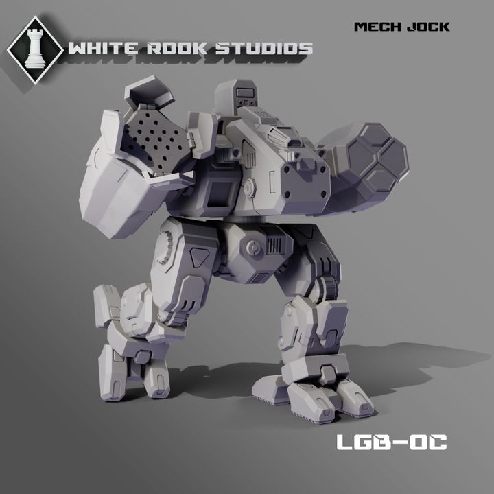 3D Printable American Mecha - LGB Distance Bow - Series 10 12 13 14 ...