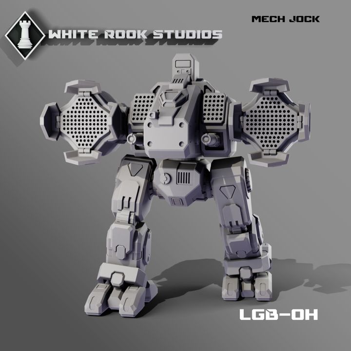 3D Printable American Mecha - LGB Distance Bow - Series 10 12 13 14 ...