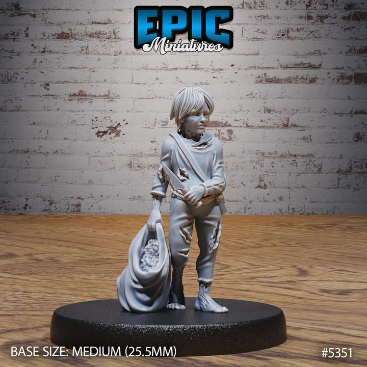 3D Printable Zombie Villager Set / Undead Creature / Rotting Corpse ...