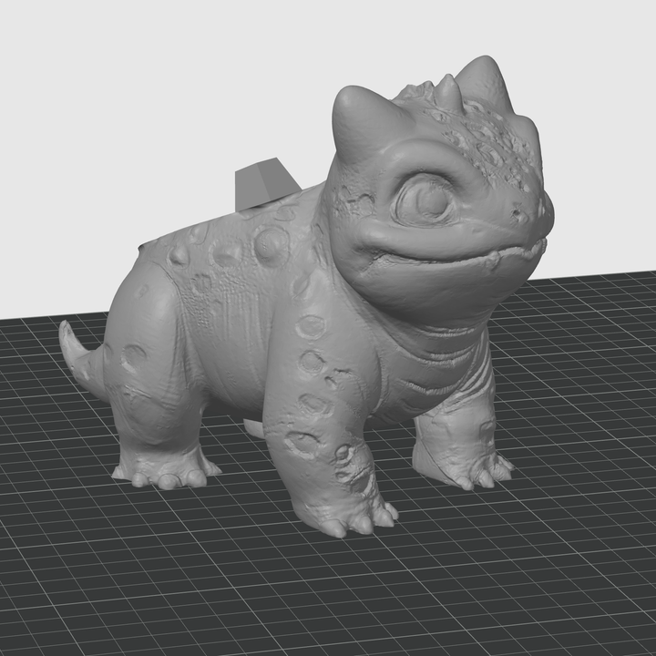 3D Printable Realistic Bulbasaur - Pokémon Figurine - 3D Print STL/3MF ...