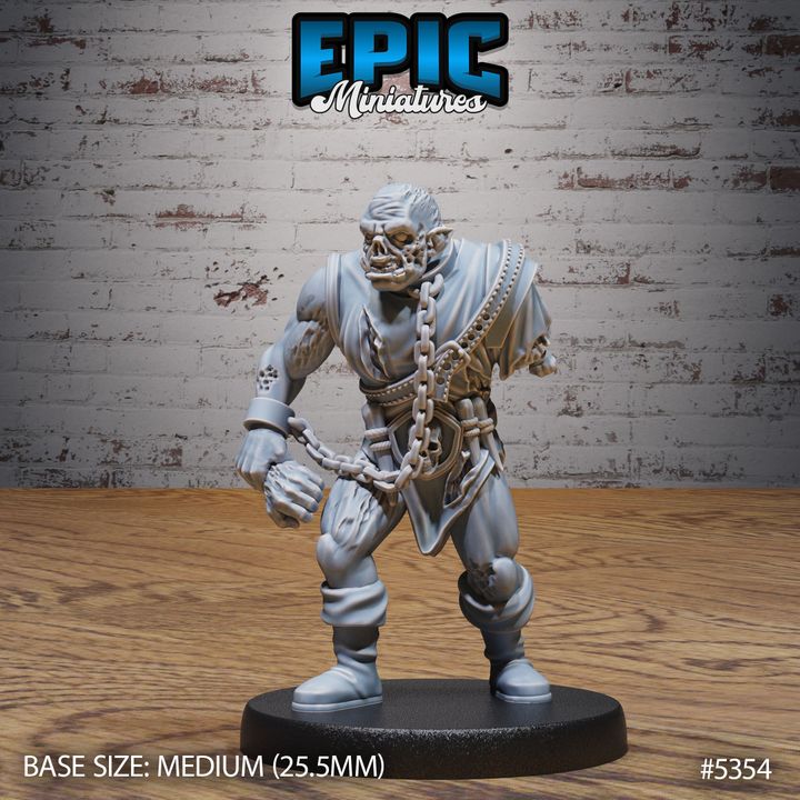 3D Printable Zombie Villager Orc / Undead Creature / Rotting Corpse ...