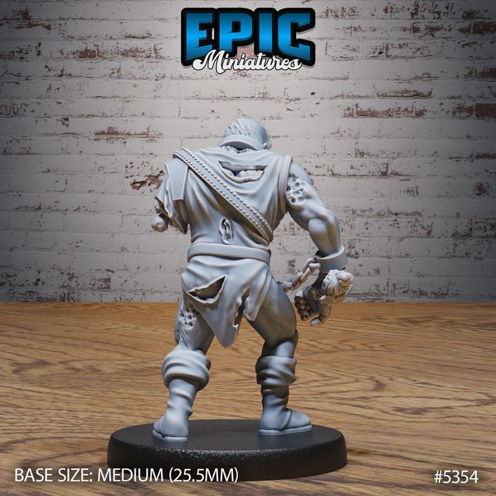3D Printable Zombie Villager Orc / Undead Creature / Rotting Corpse ...