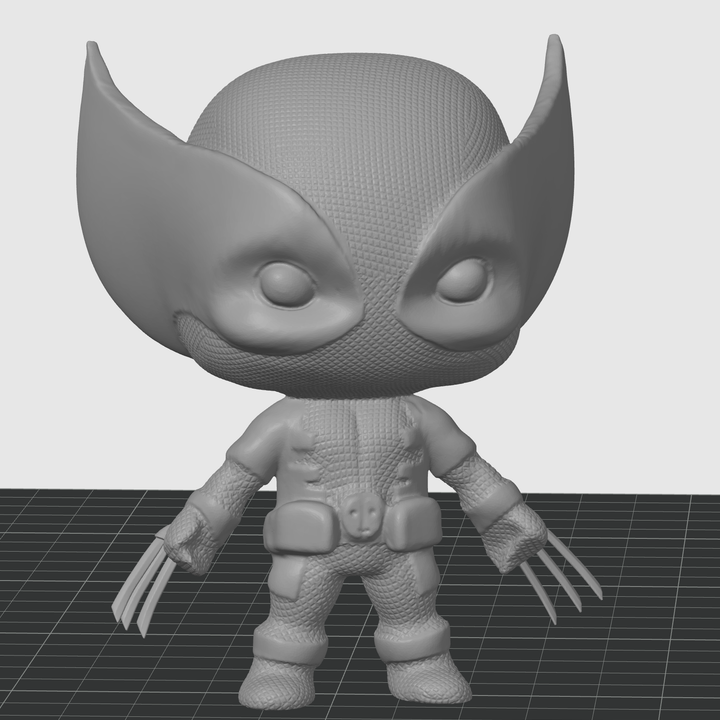 3D Printable Deadpool Wolverine Fusion - Marvel Fanart Figurine - 3D Print STL/3MF by SEREV3d
