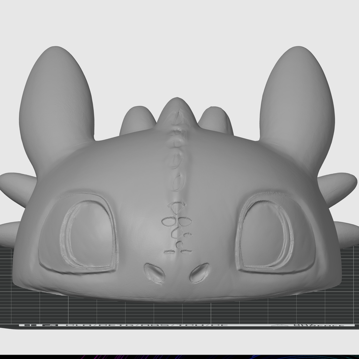 3D Printable Toothless Popcorn Bucket - How to Train your Dragon - Cute ...