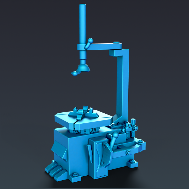 3D Printable Tire Change Machine by Kalashnikov 3D