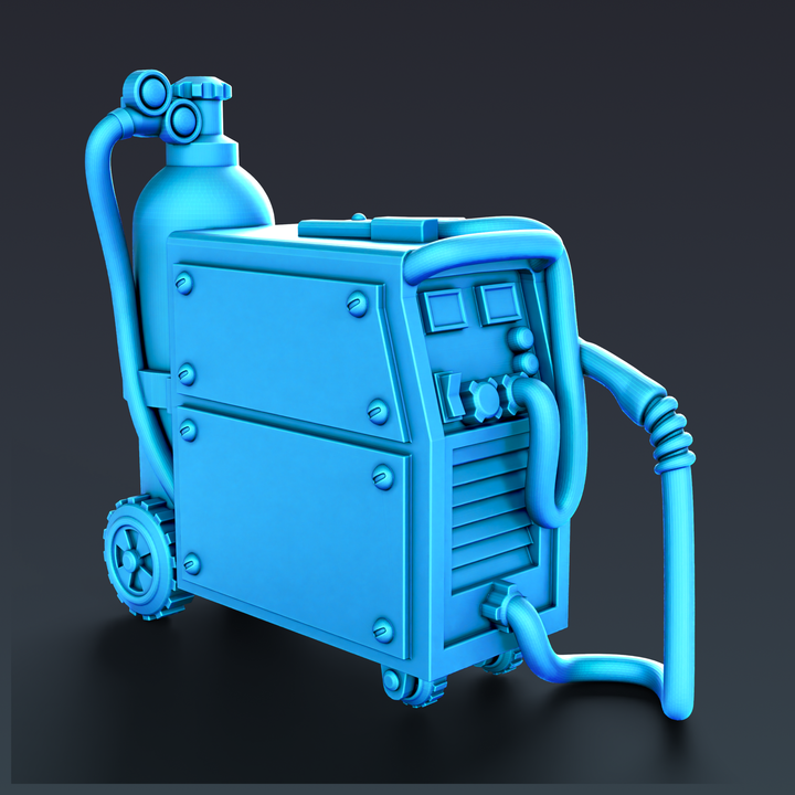3D Printable Welding Machine by Kalashnikov 3D