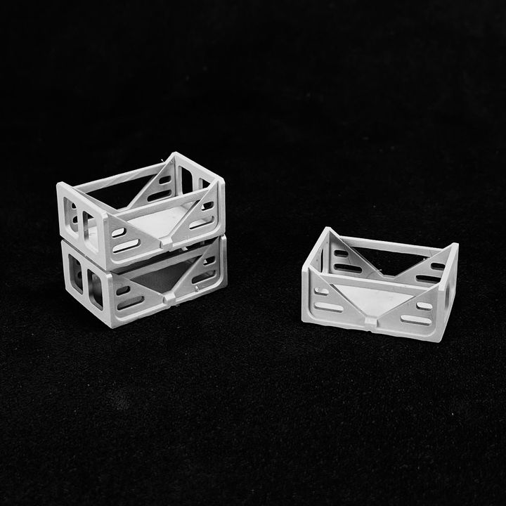 3D Printable Sci-Fi Crate by JSK Miniatures