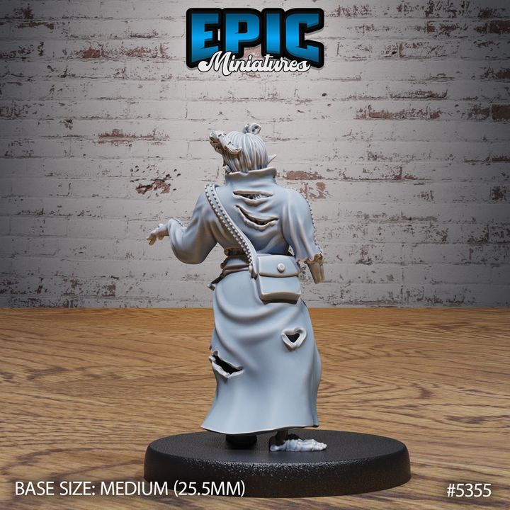 3D Printable Zombie Villager Set B / Undead Creature / Rotting Corpse ...