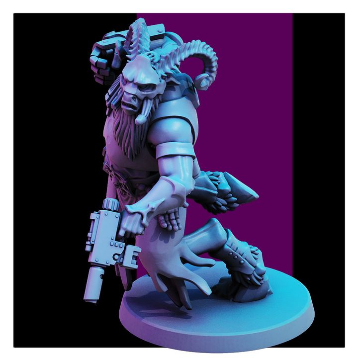 3D Printable Beastkin Strike Team by Jukko