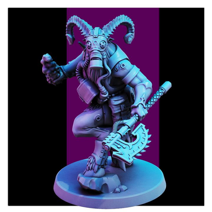 3D Printable Beastkin Strike Team by Jukko