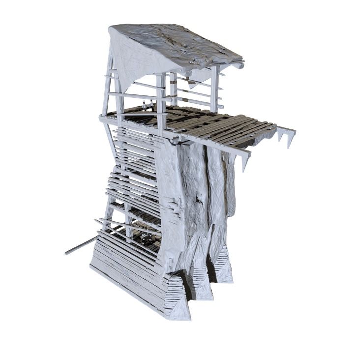 3D Printable Siege Tower - STL file by JSCreativeSE