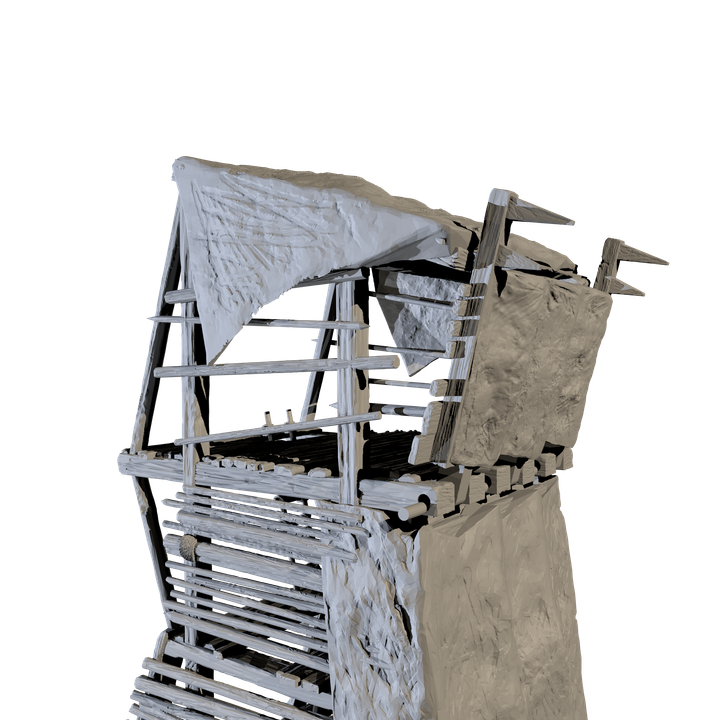 3D Printable Siege Tower - STL file by JSCreativeSE
