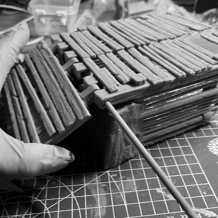 3D Printable Siege Tower - STL file by JSCreativeSE