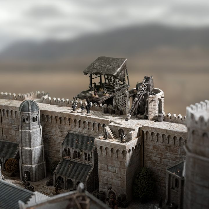 3D Printable Siege Tower - STL file by JSCreativeSE