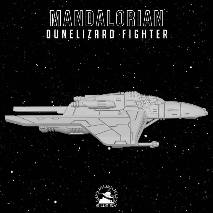 3D Printable Mandalorian Dunelizard (X-Wing Scale) by Slightly Used ...