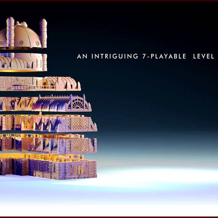 3D Printable The Eternal Temple by NovaMinis