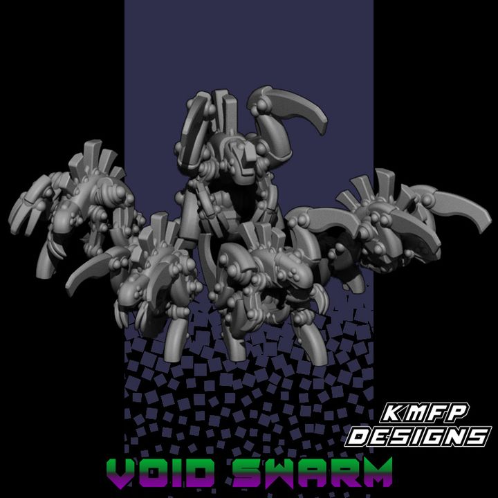 3D Printable Void Swarm - Infiltrator Constructs by KMFP Designs
